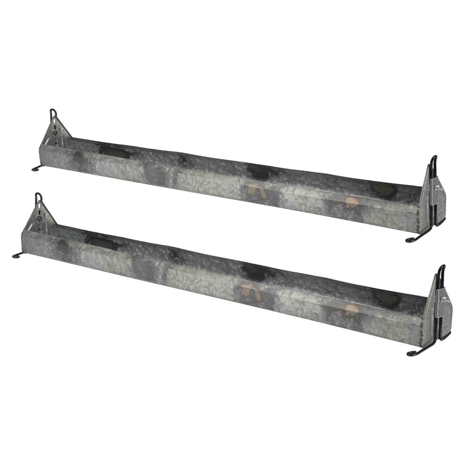 The Party Aisle™ Narrow Desna Trays - Set of 2 - Gray | Wayfair