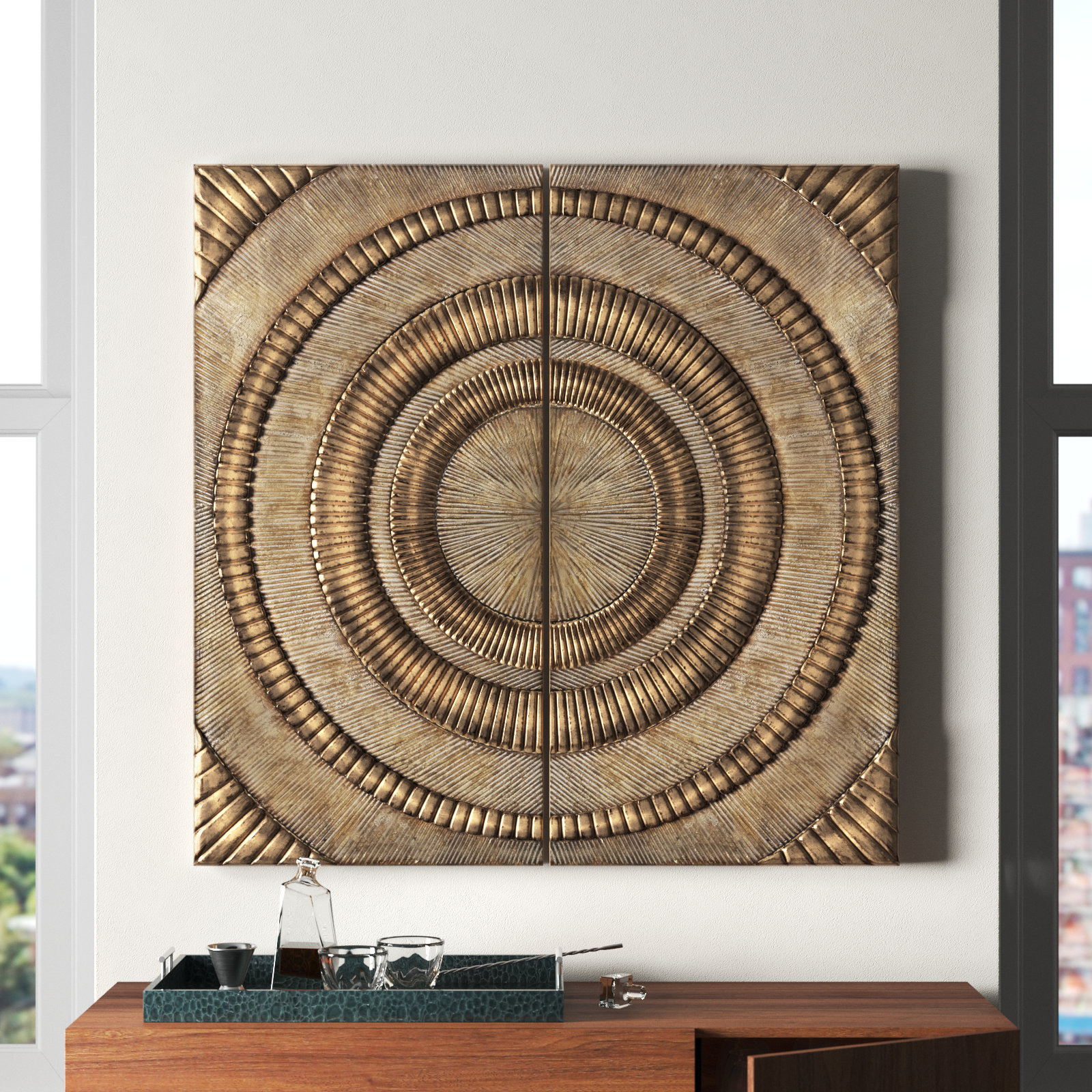 Langley Street 2 Piece Wall Décor Set & Reviews | Wayfair