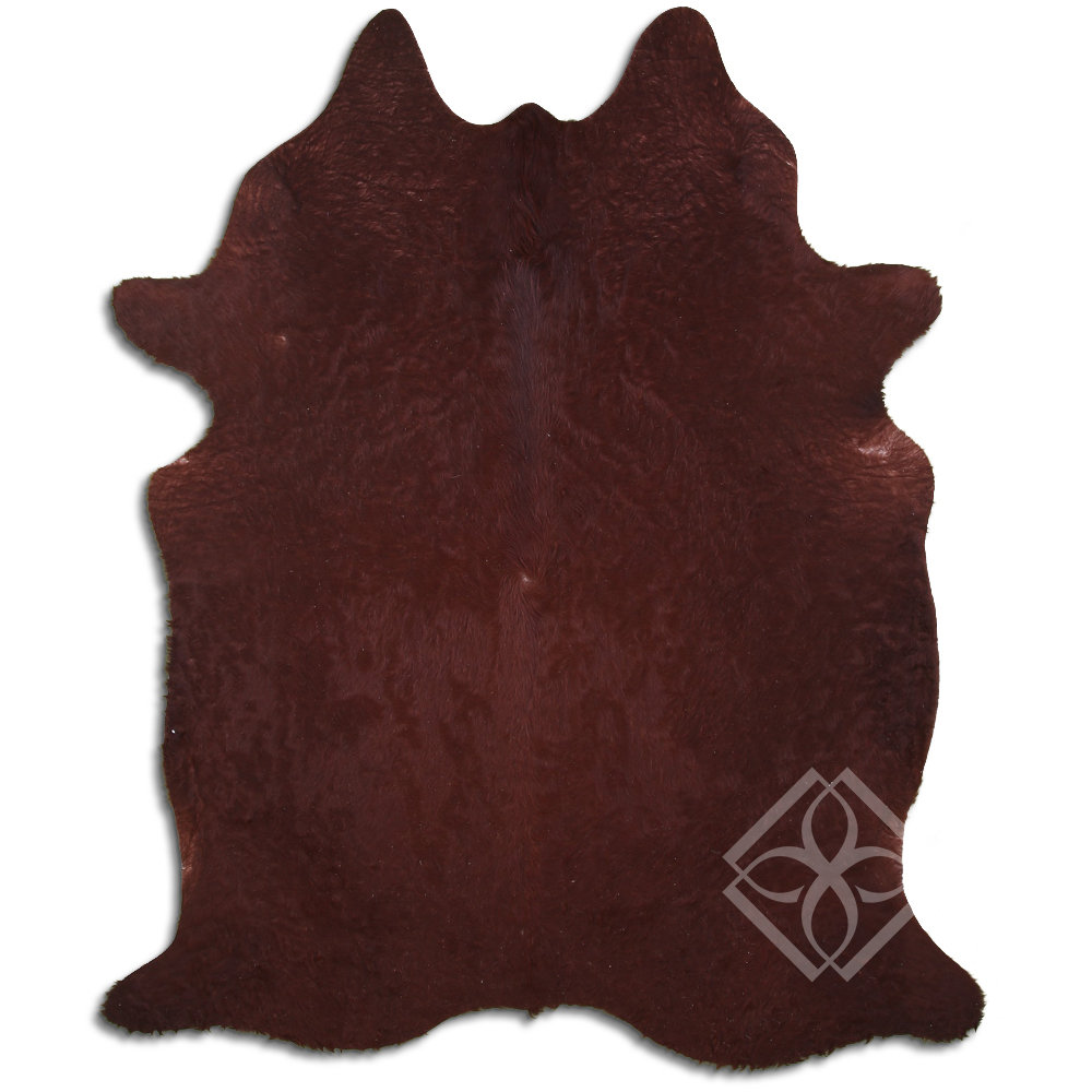 Loon Peak Natural Hair Handmade Cowhide Brown Area Rug - Wayfair Canada