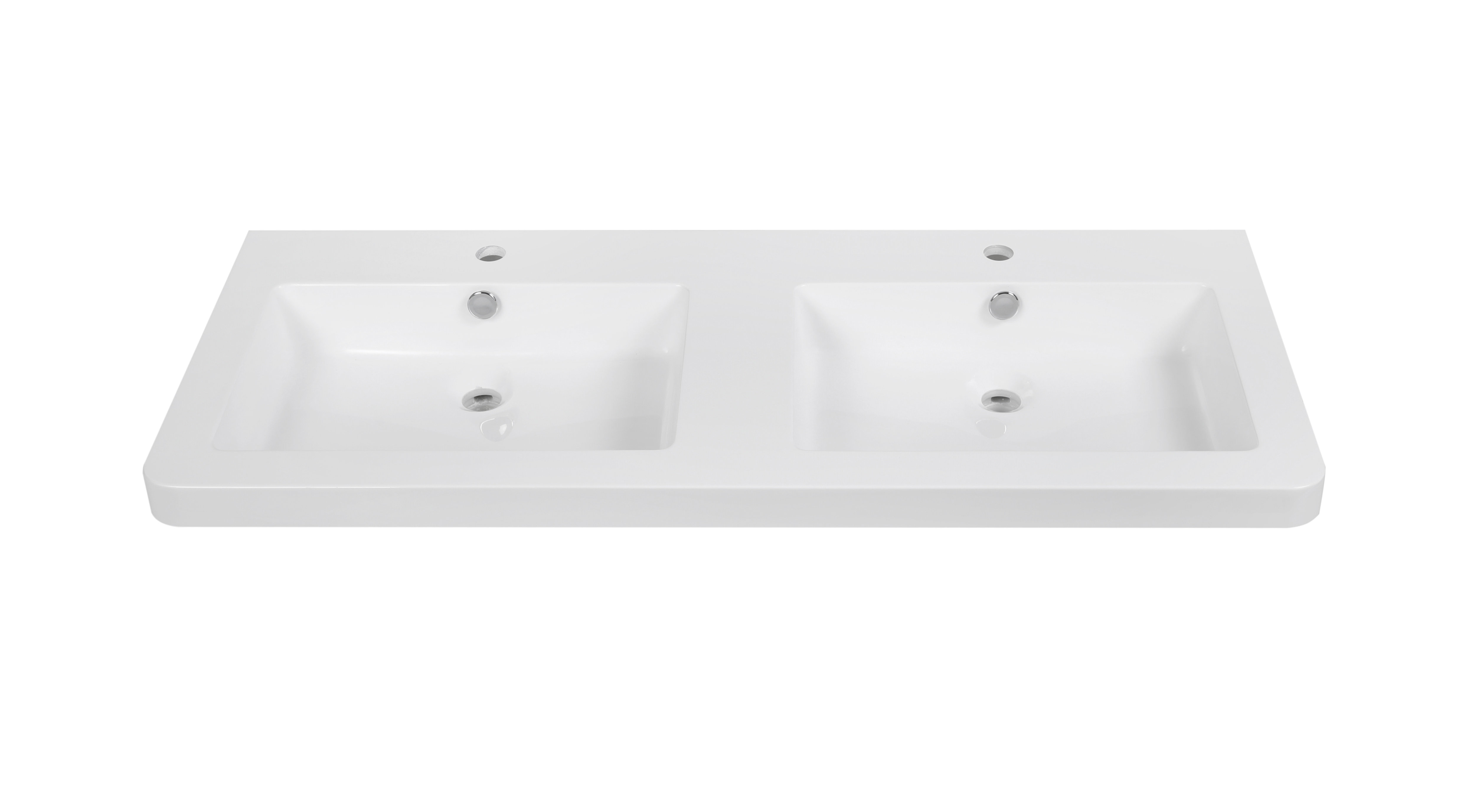 Streamline Bath 47.2" Solid Surface Resin Streamline Vanity Top ...