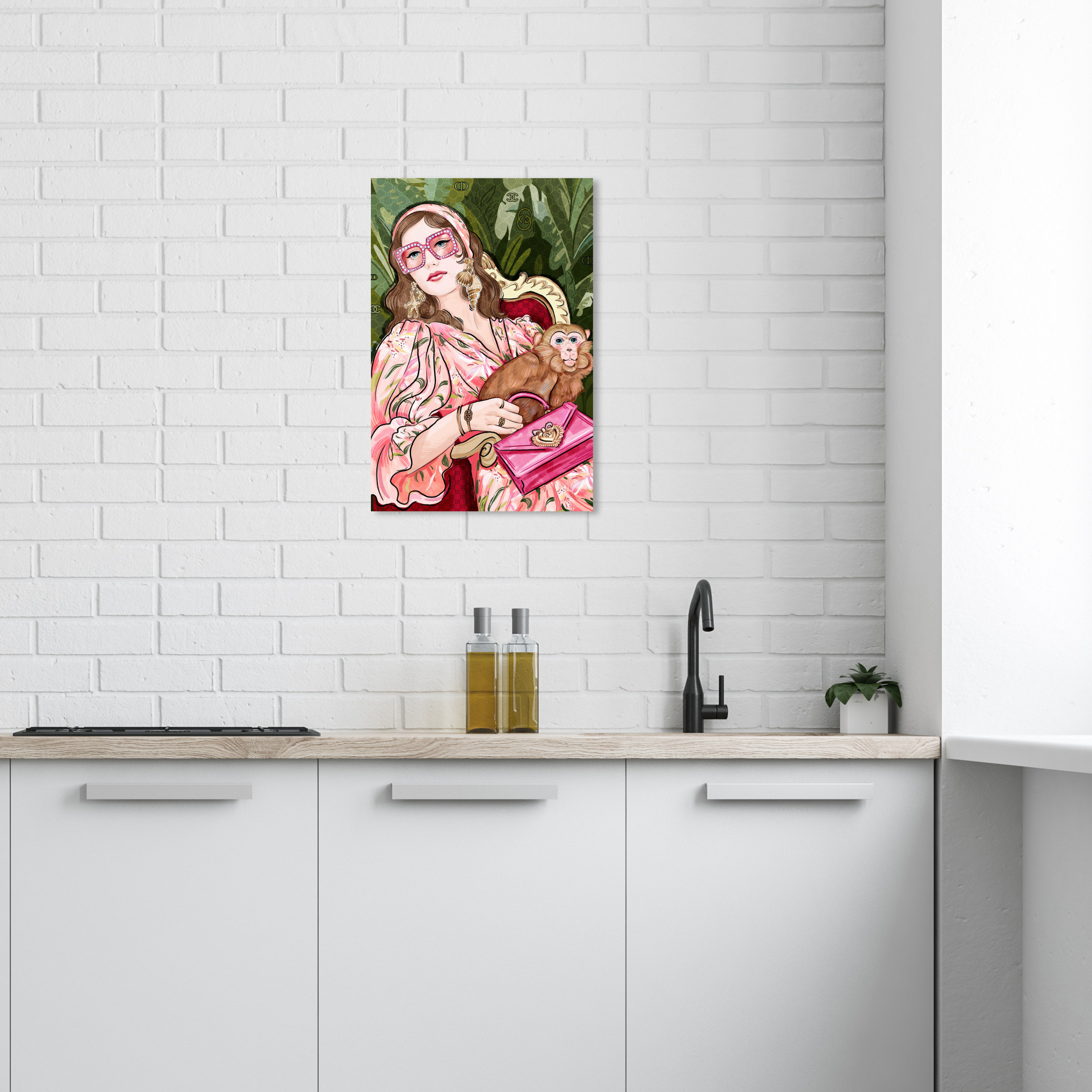 Red Barrel Studio® Monkey Glam | Wayfair