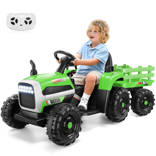 Costway 12 Volt 1 Seater Tractors / Construction Wagon/Trailer with ...