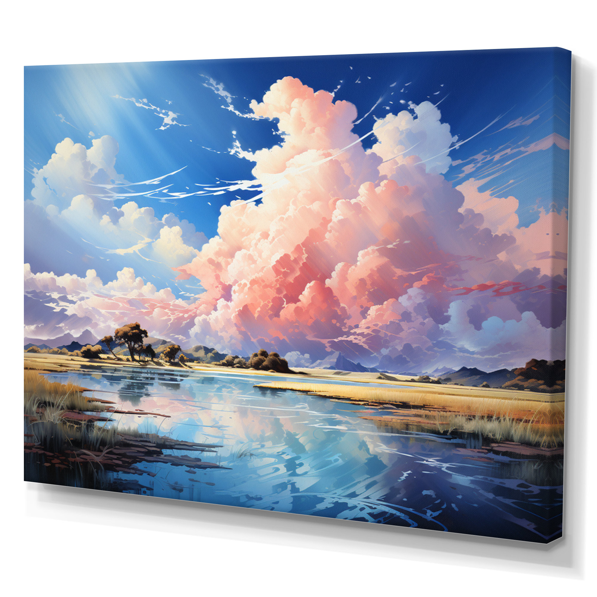 Red Barrel Studio® Sky Infinite Azure Sky II - Print | Wayfair