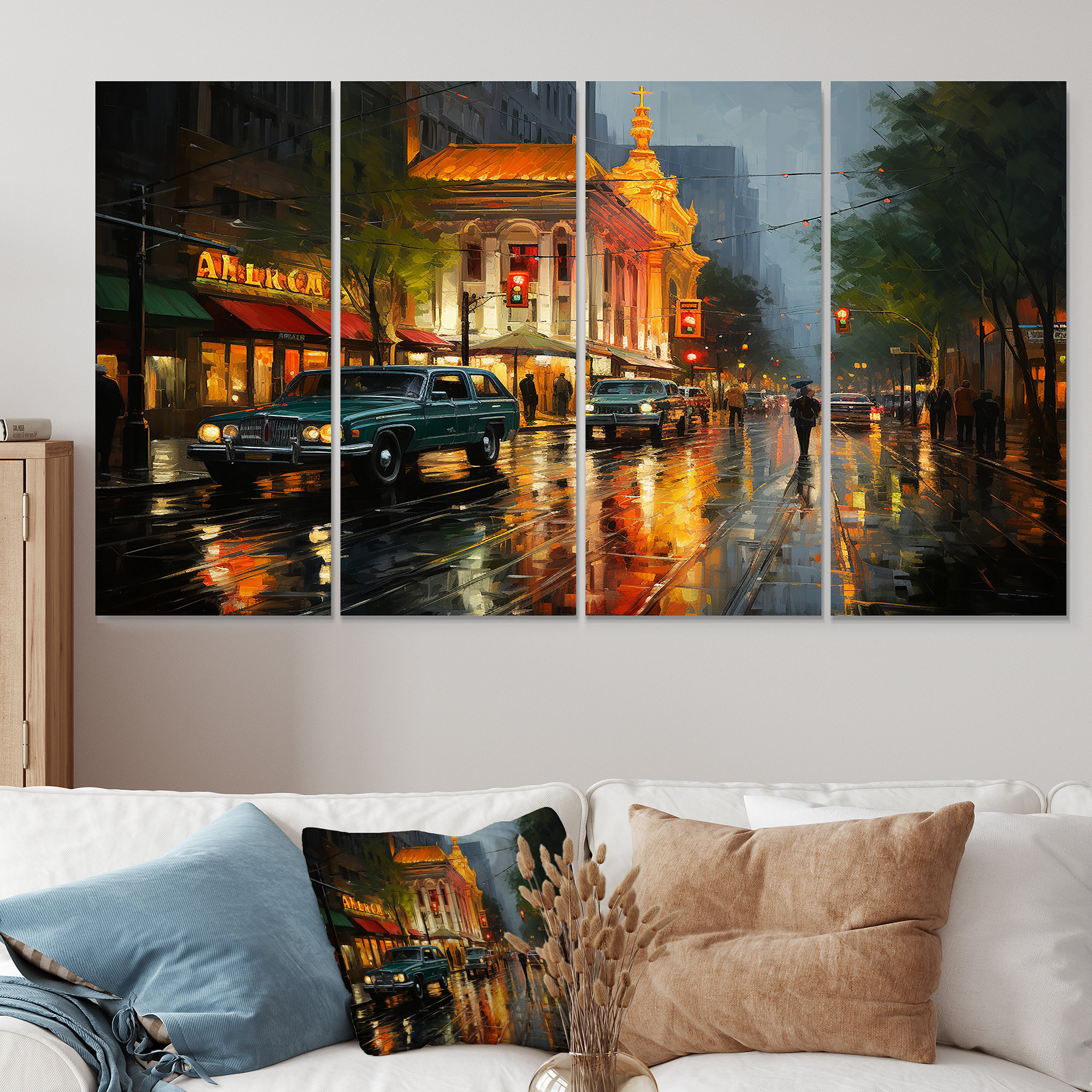 Lark Manor™ Yellow Theater Of Apollo In Harlem I - Harlem Renaissance 4 ...