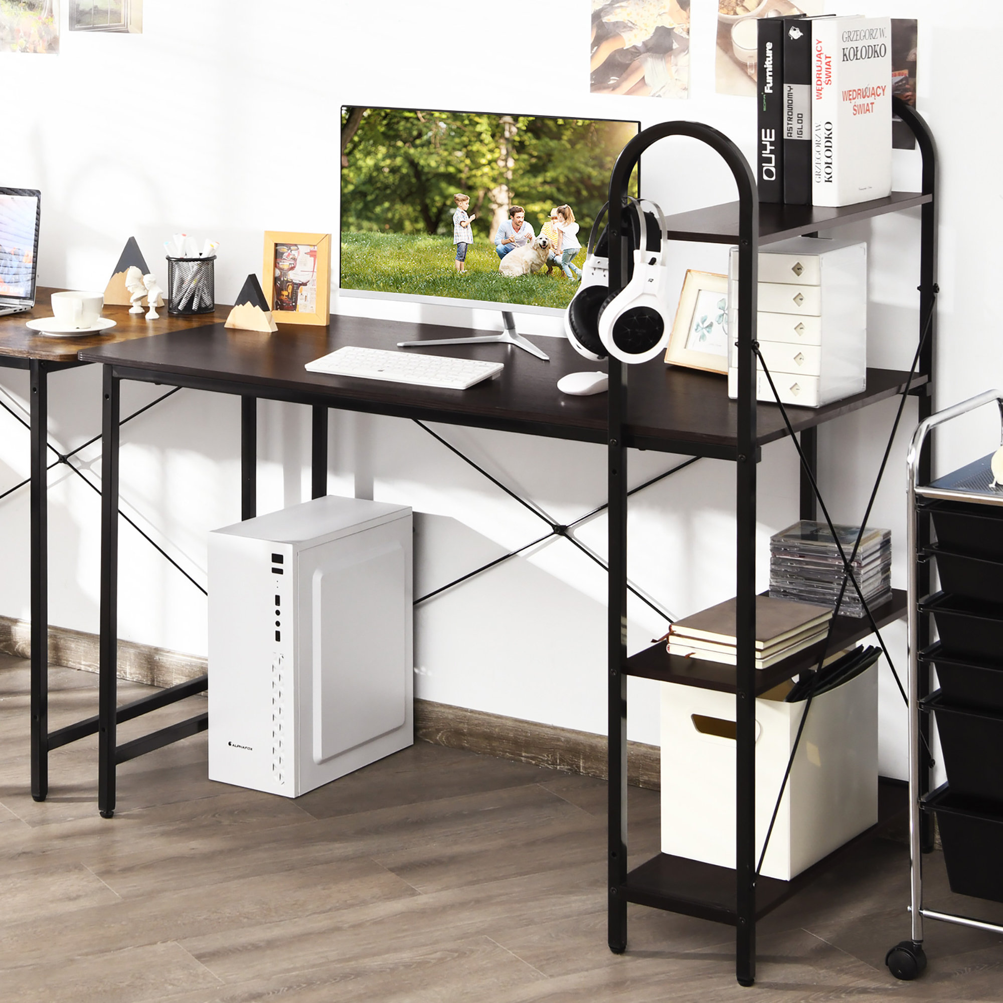 Inbox Zero Jessaca Computer Desk | Wayfair