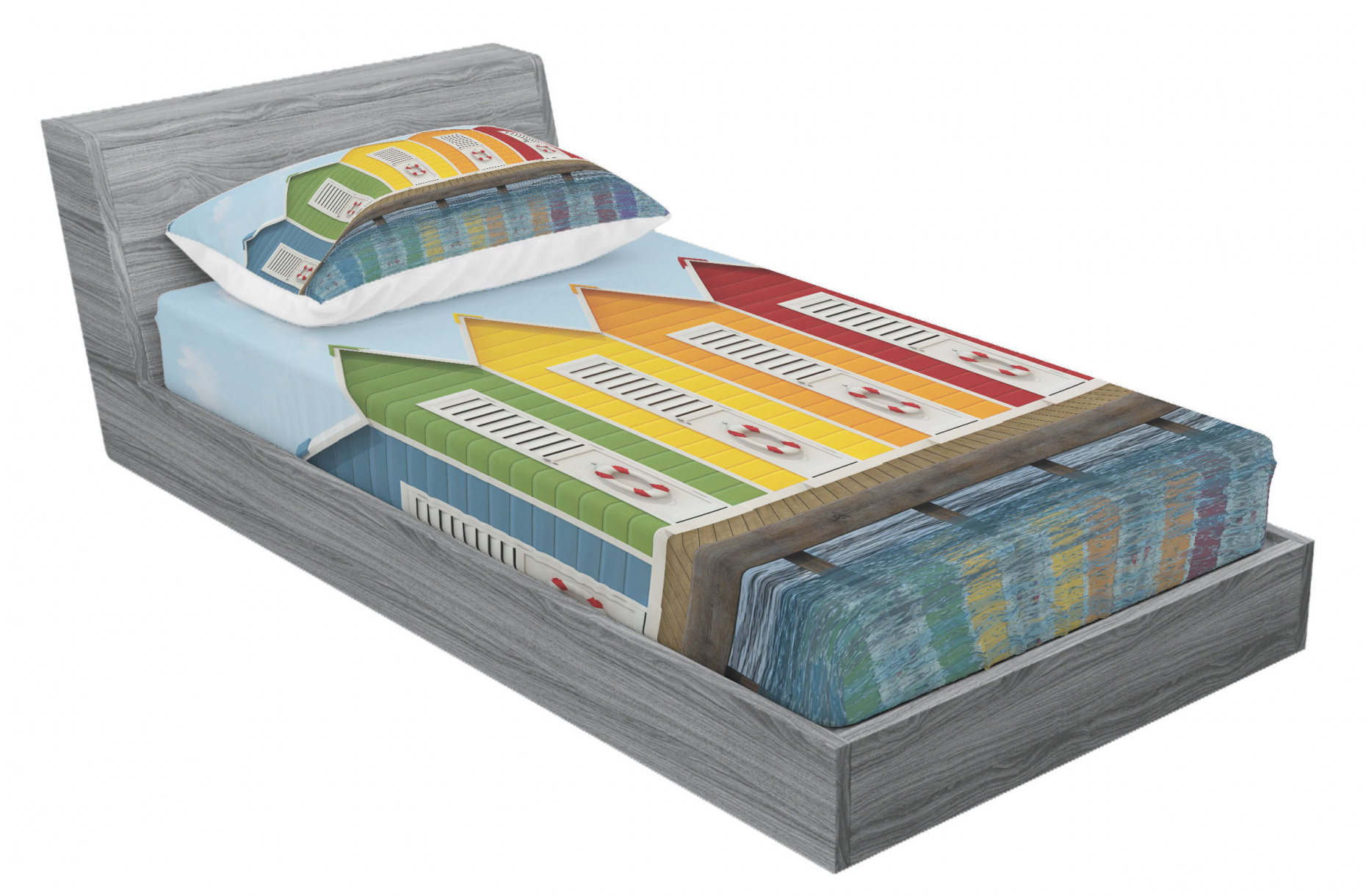 Ambesonne Landscape Sheet Set | Wayfair