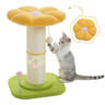 Ebern Designs Small Flower Cat Scratching Post, Cat Tree With Super ...