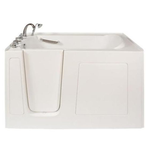 Avora Bath 60'' x 30'' Walk-in Fiberglass Bathtub with Faucet | Wayfair