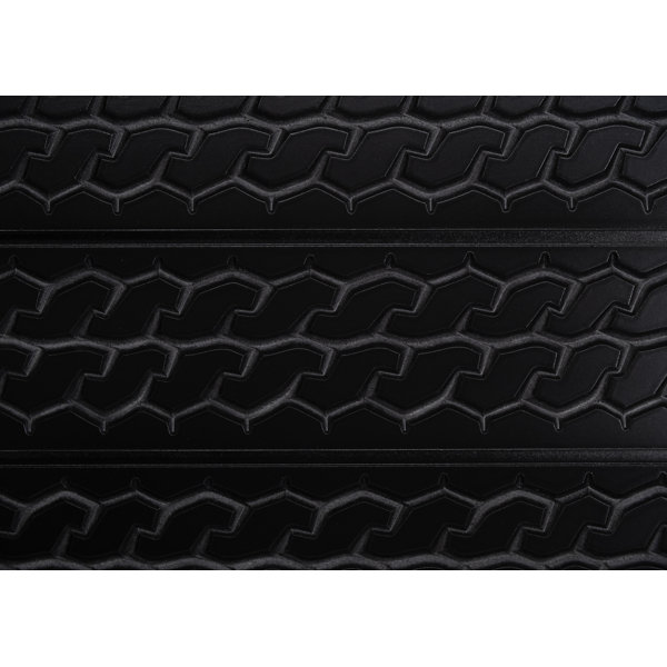 Ninth & Vine Tire Tread Textured Slatwall - Black (24" H x 48" L Panels ...