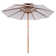 Dakota Fields Breckynn 265cm Traditional Parasol with Crank Lift ...