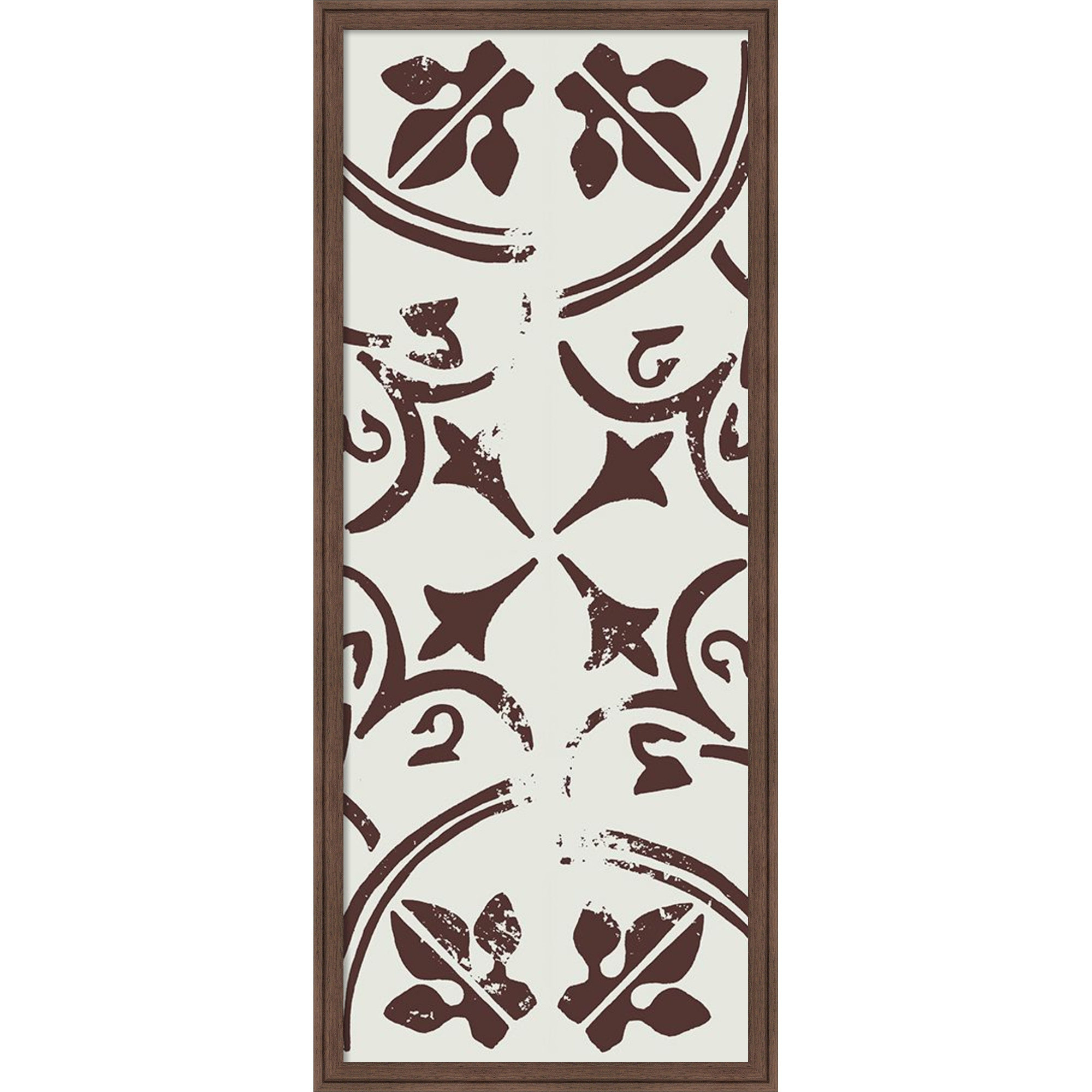 Gracie Oaks Framed Fabric Pinboard, Custom Ceramic Tile I by Melissa ...