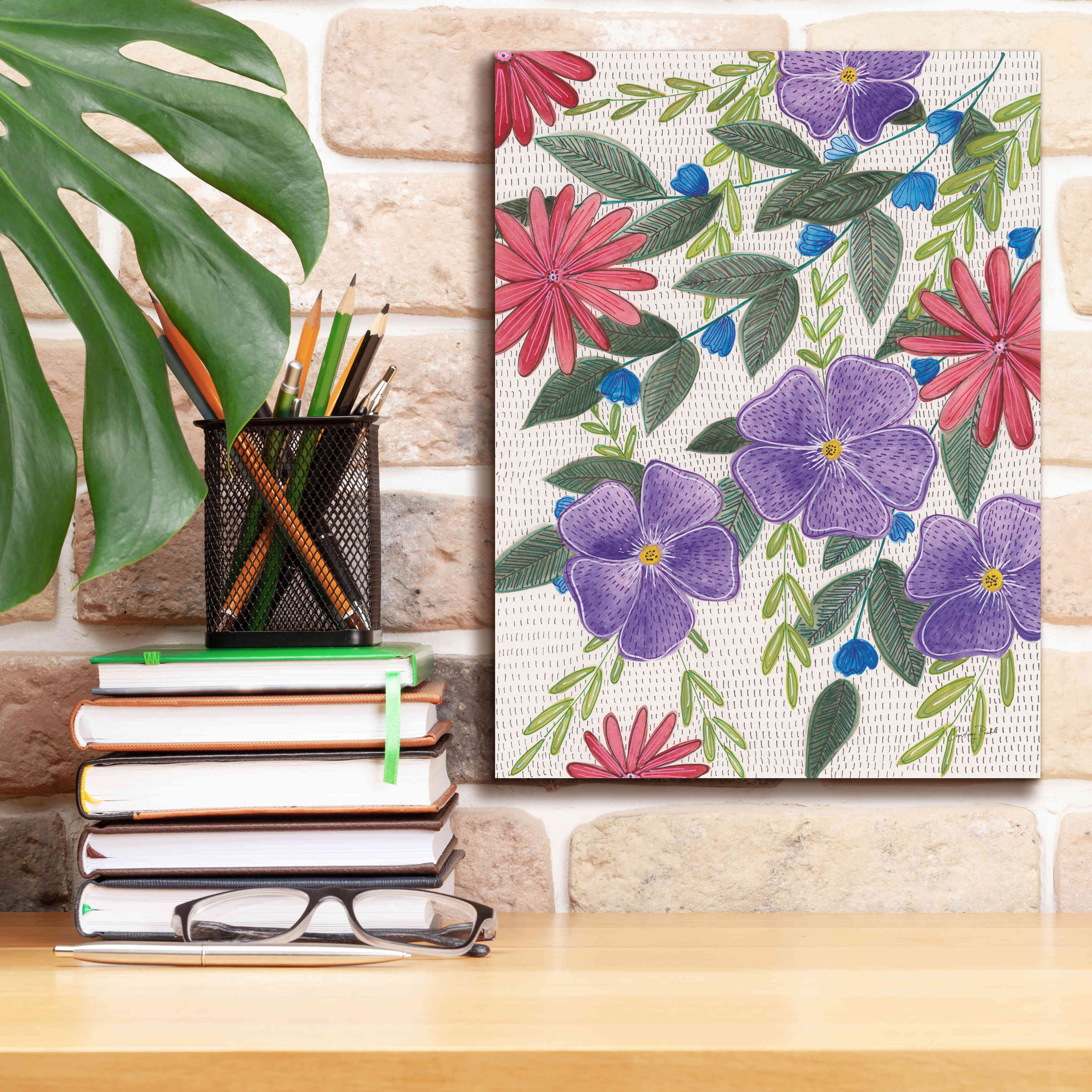 Red Barrel Studio® Mourine Joyful III On Canvas by Courtney Prahl Print ...