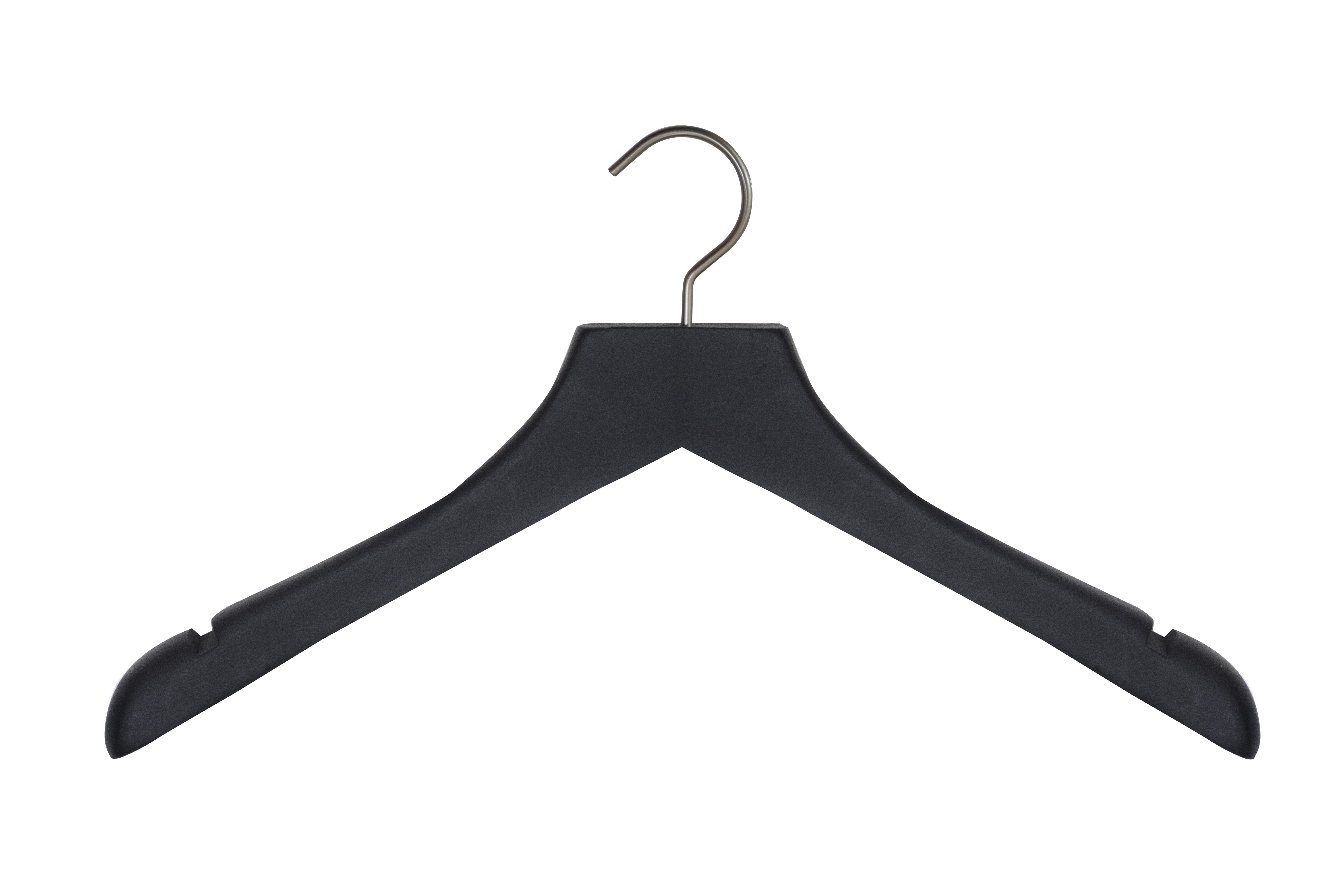 NAHANCO Rubberized Wooden Jacket Hanger for Suit/Coat | Wayfair