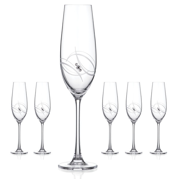 Pip Studio 260ml Crystal Flute Set | Wayfair.co.uk