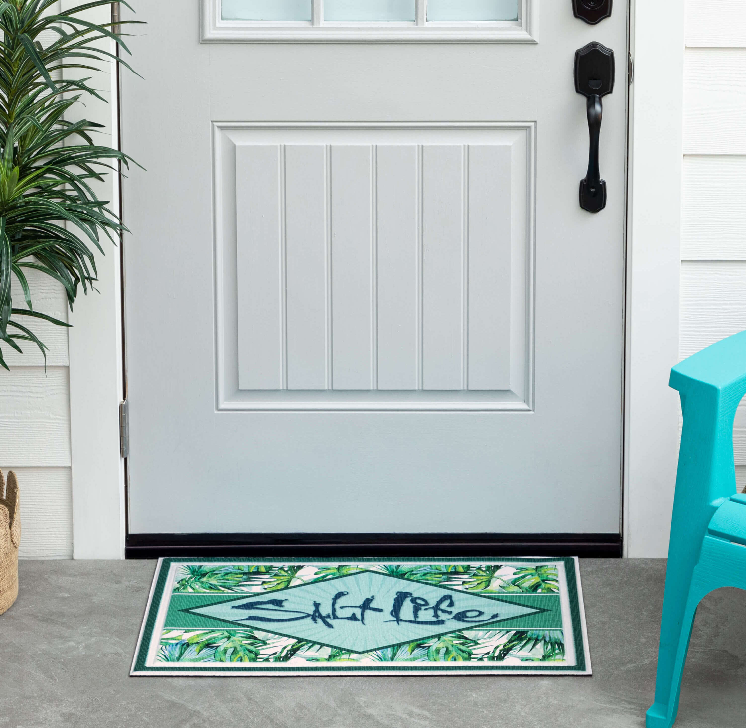 Salt Life Salt Life Casual Tropical Island Green Recycled Rubber ...