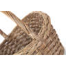 17 Stories Wicker Braid Border Shopper Basket | Wayfair.co.uk