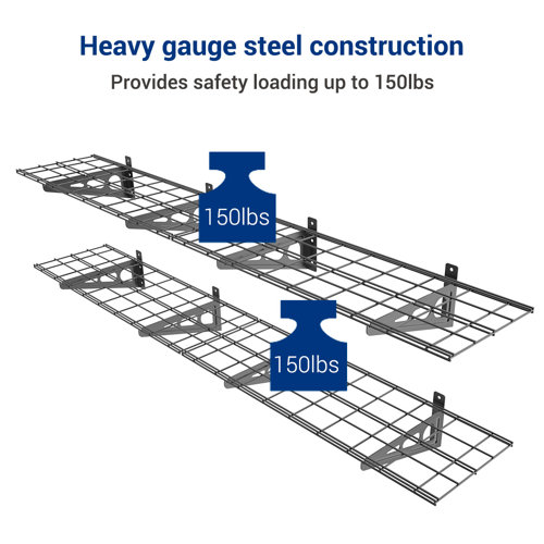 WFX Utility™ 72'' W Metal Storage Rack & Reviews | Wayfair