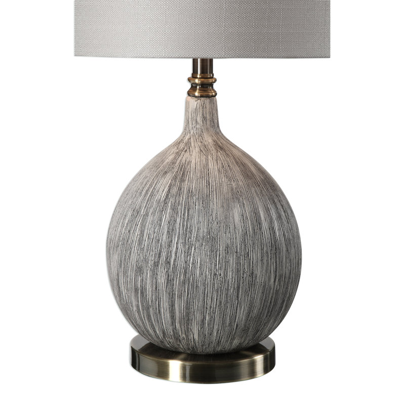 Corrigan Studio® Stefan Textured 27" Table Lamp & Reviews | Wayfair