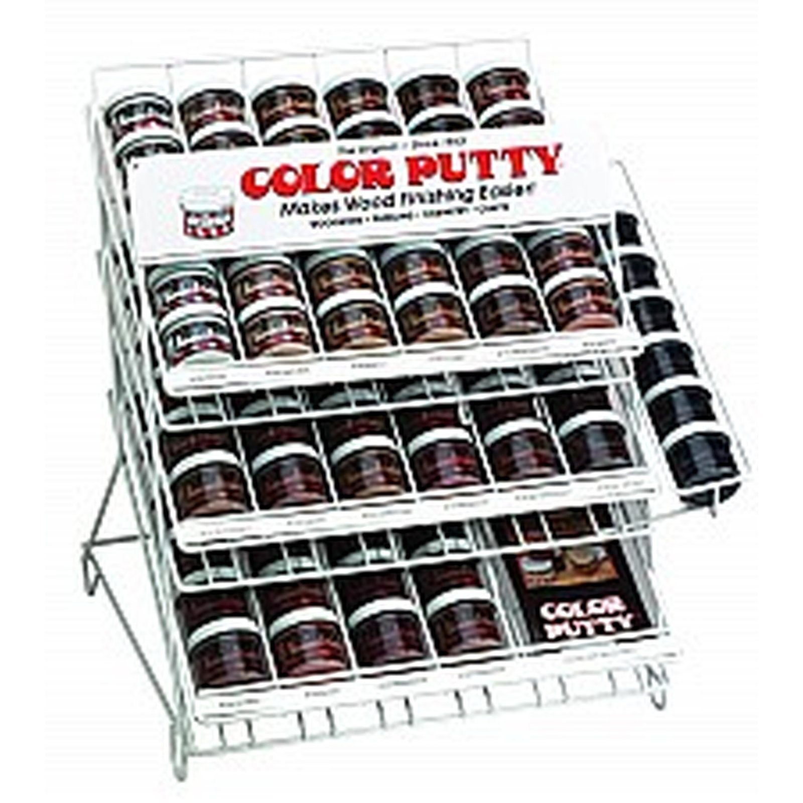 FixtureDisplays Color Putty 196 Assortment Display (Contains 102Ea 3 ...