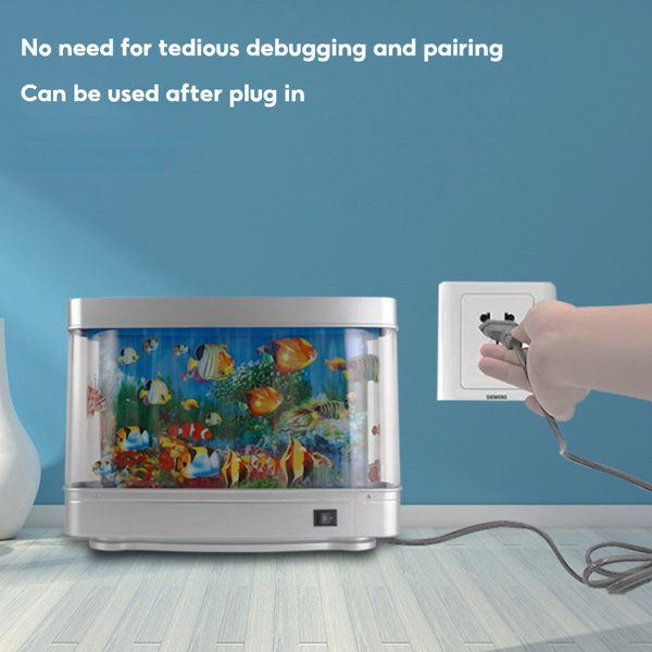 Tucker Murphy Pet™ Moving Artificial Aquarium Fake Fish Tank Mini ...