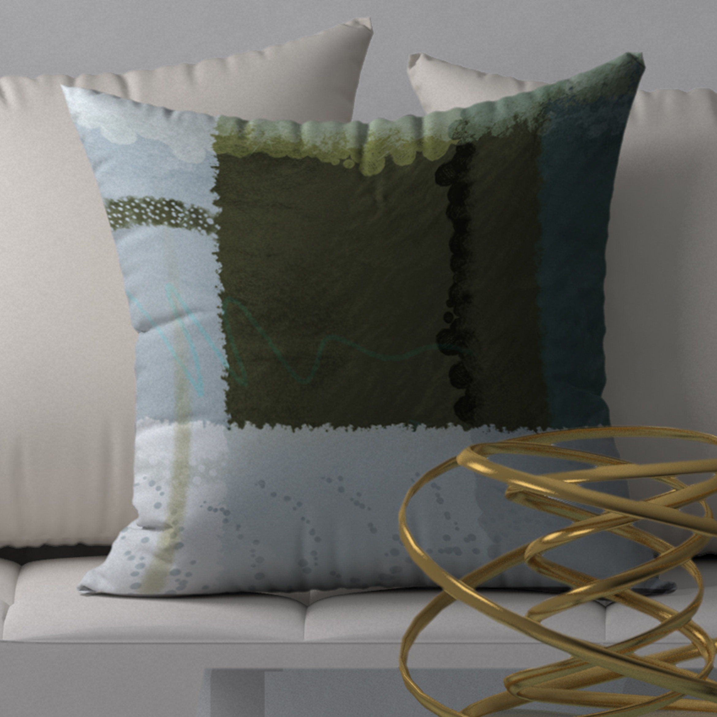 LeRoi Products Abstract Throw Pillow - Wayfair Canada