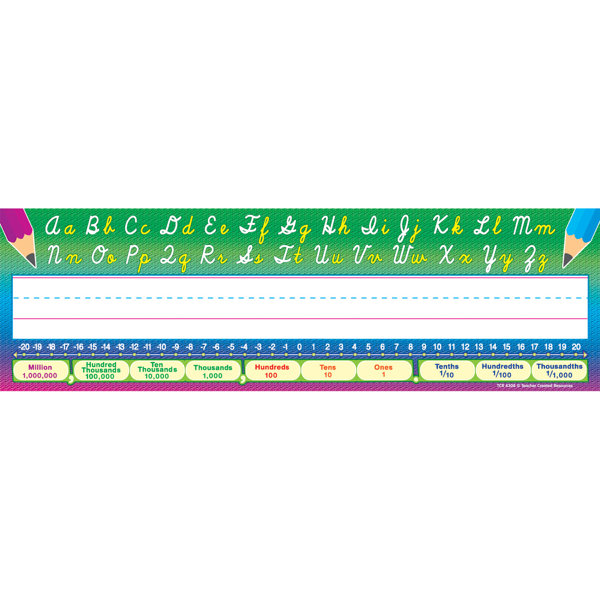 Teacher Created Resources Cursive Writing Name Plates | Wayfair