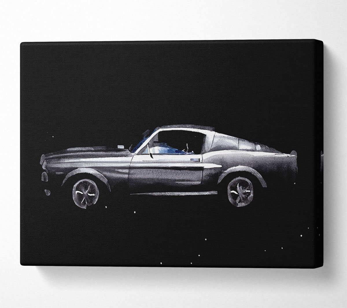 Borough Wharf Mustang Fastback Side Profile - Print | Wayfair.co.uk