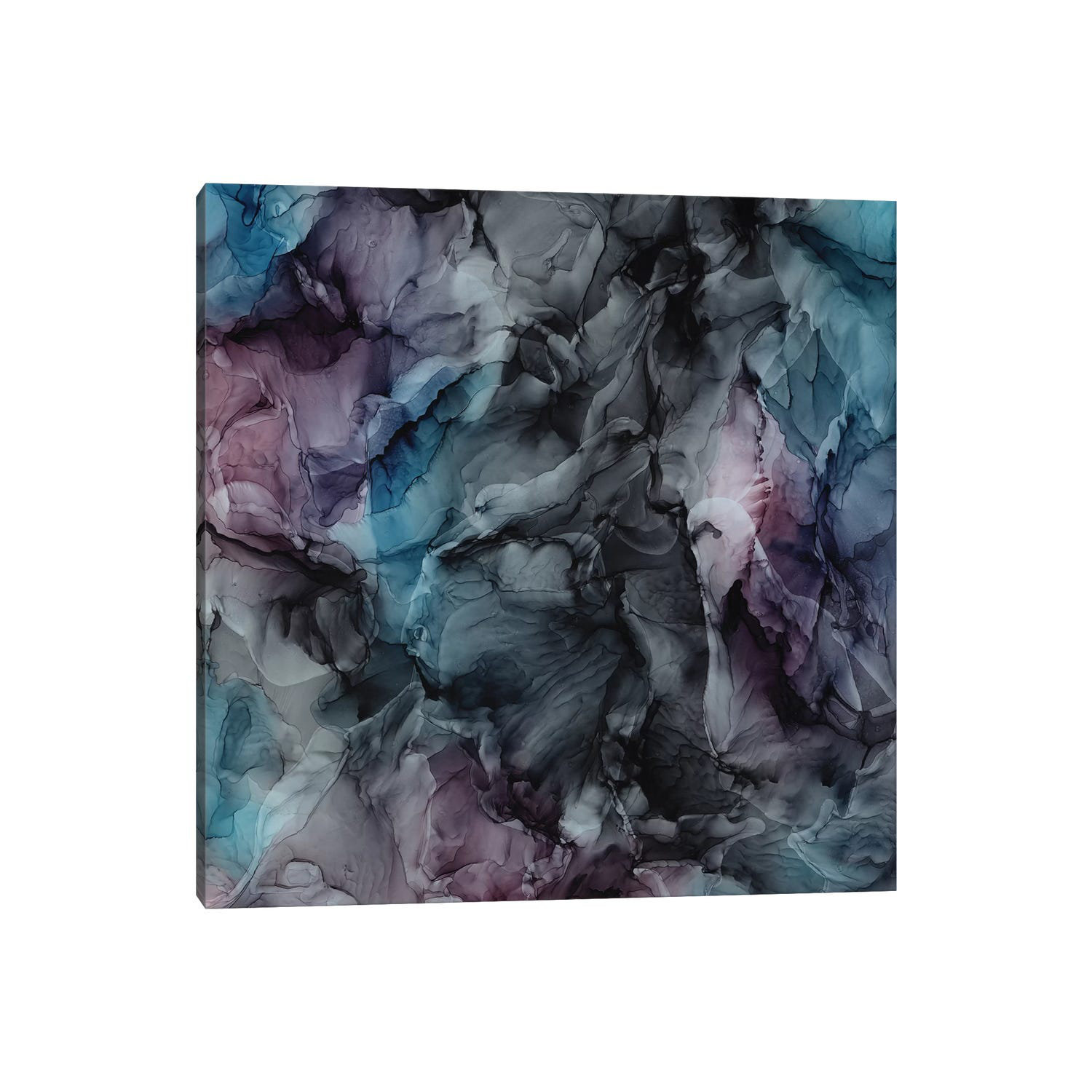 East Urban Home Moody Chaos by Elizabeth Karlson - Wrapped Canvas ...