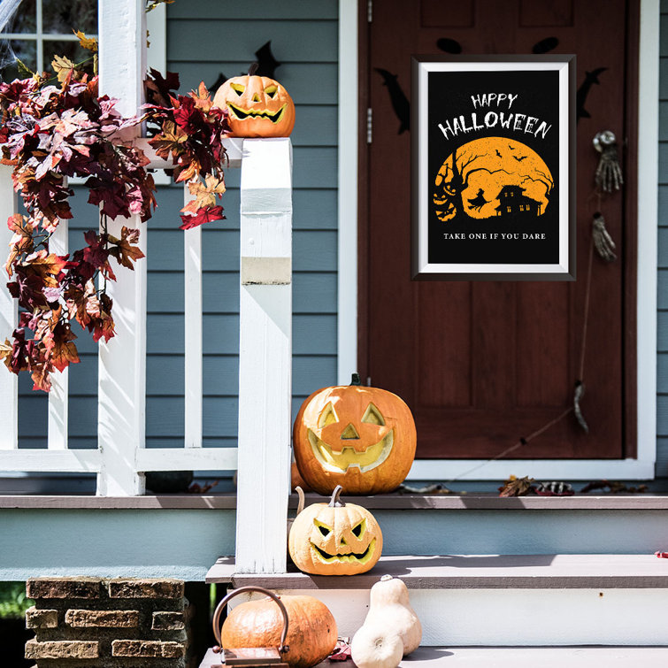 The Holiday Aisle® Happy Halloween Candy Sign Please Take One Sign ...