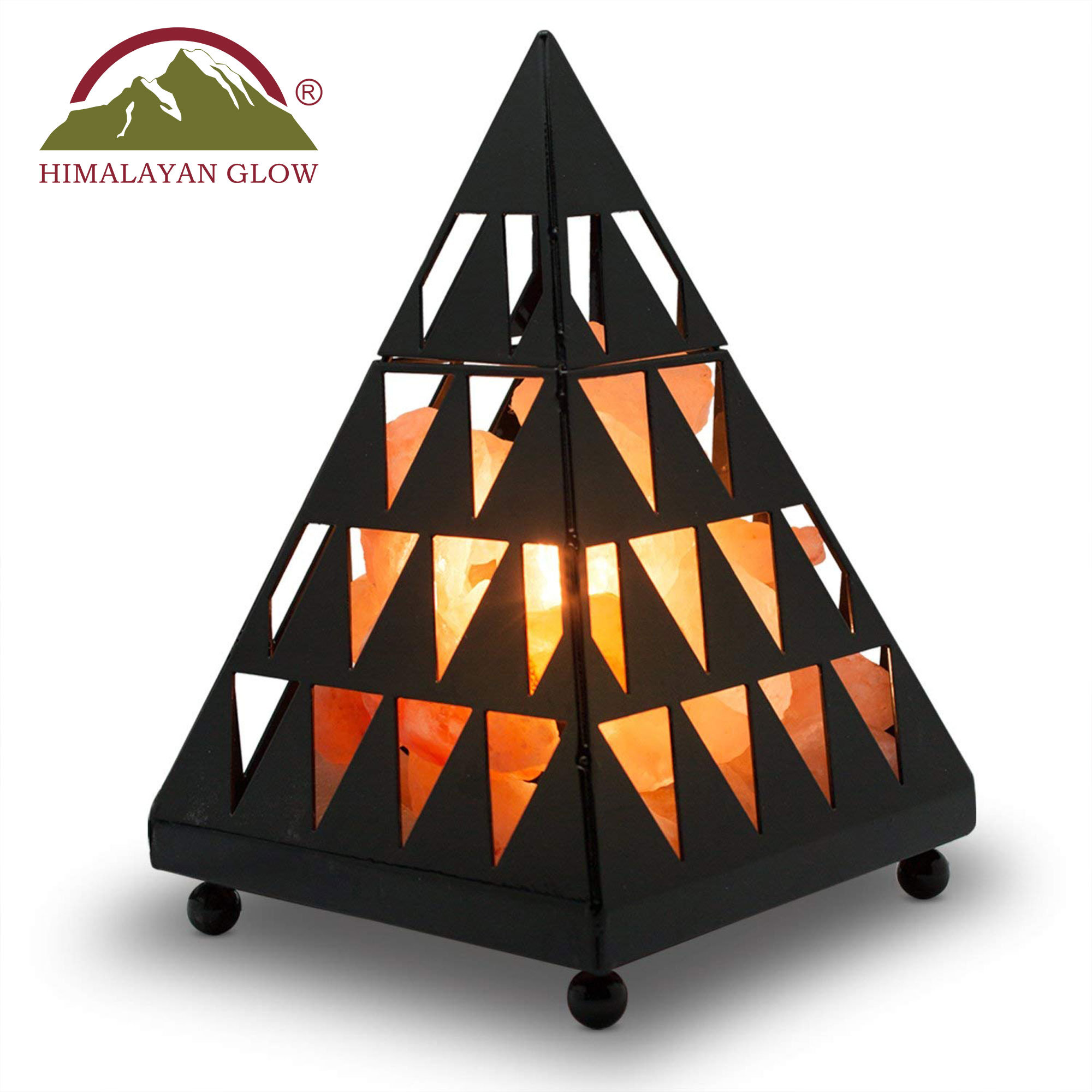 Corrigan Studio Loxhill Himalayan Glow Pyramid Style Crystal Salt Night ...