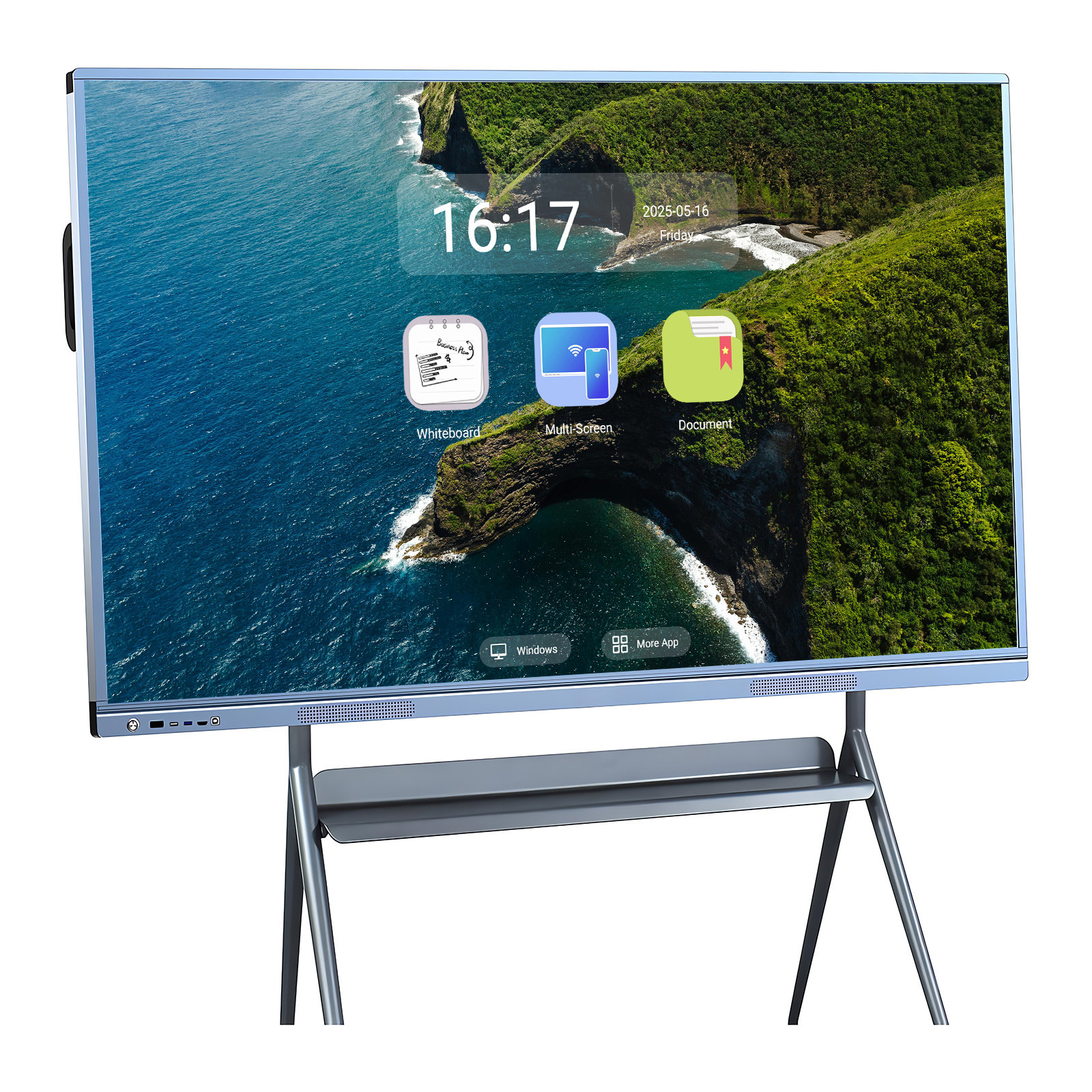 JYXCN 4K Smart Board Interactive All-in-One Computer, Touch Screen with Dual System & Cloud ...