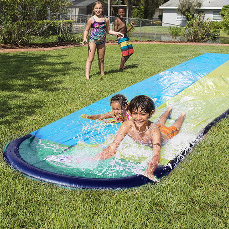 HALLOLURE Water Slide Mat Toys & Inflatables & Reviews | Wayfair