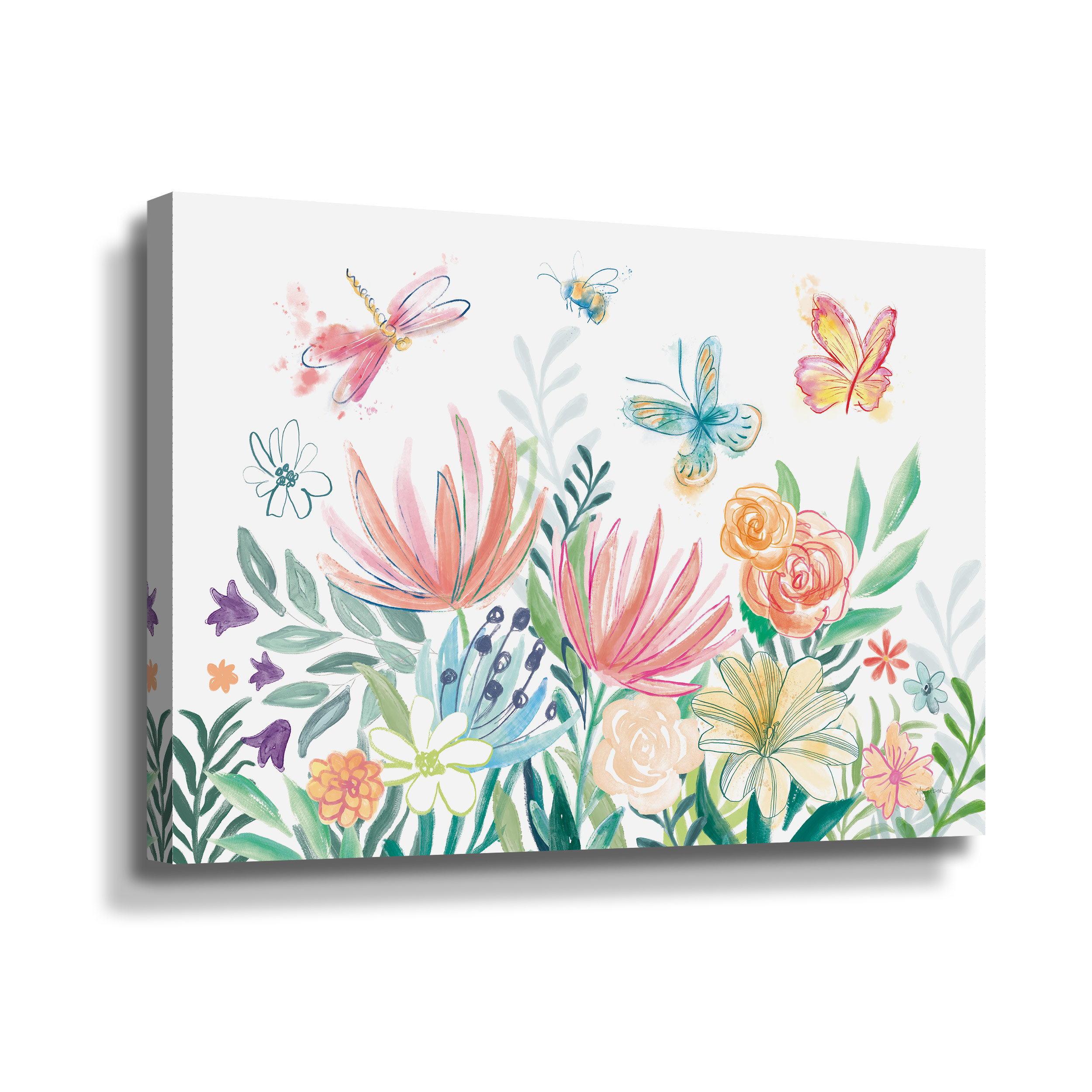 Winston Porter Flower Fun I Flower Fun I by - on - Wayfair Canada