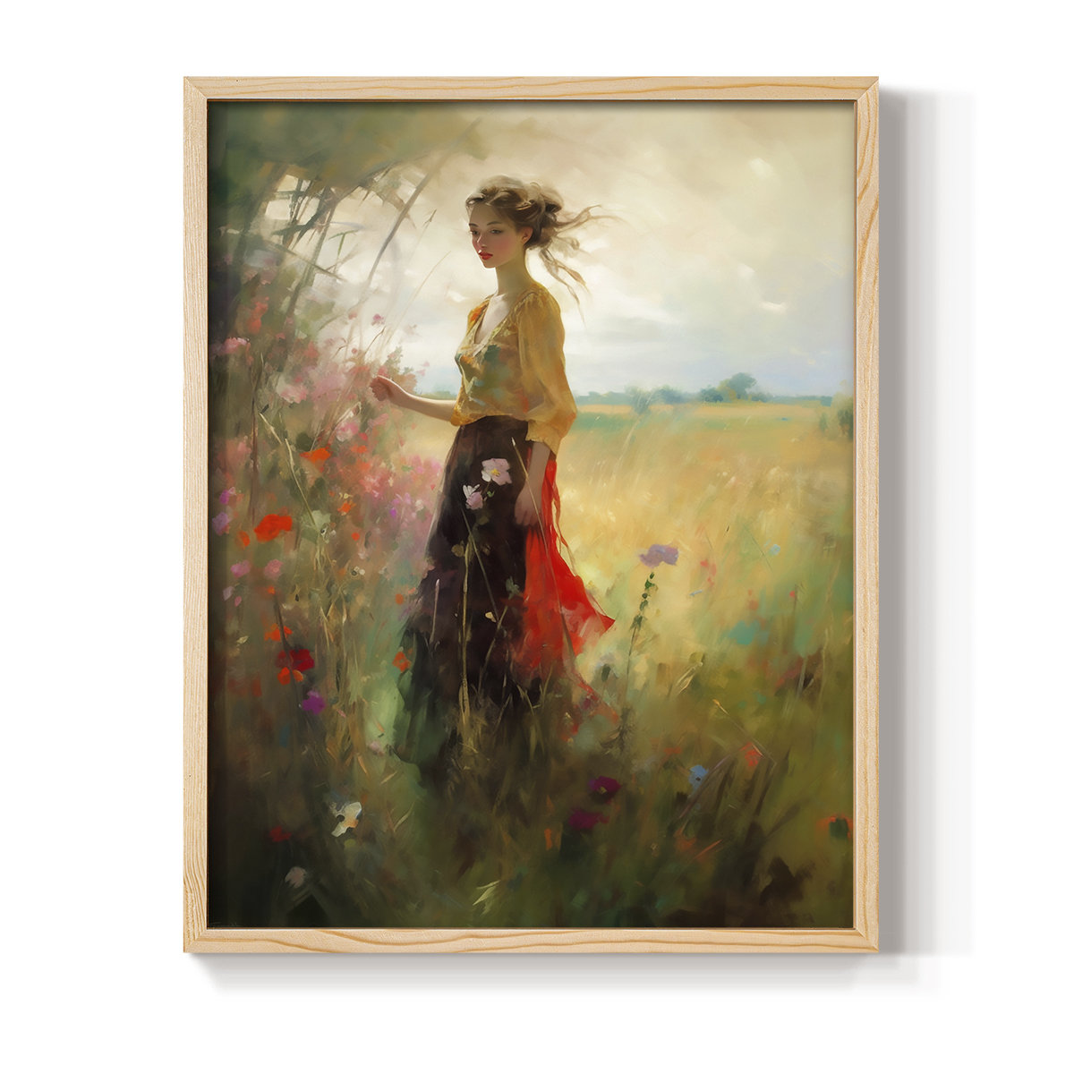 Astoria Grand WOMEN Series CCCX Framed Print - Solid Wood | Wayfair