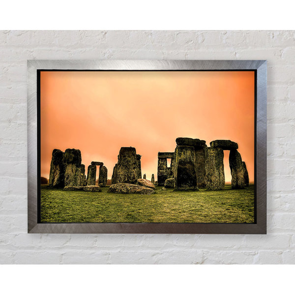 Bright Star Stonehenge United Kingdom - Single Picture Frame Print ...