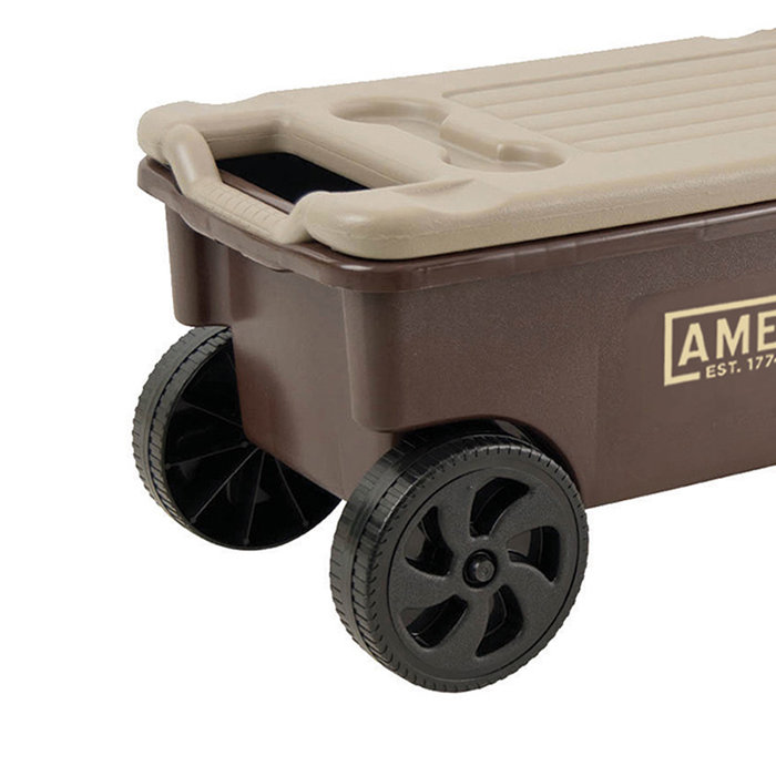 Ames 14'' H x 15'' W Utility Cart with Wheels & Reviews | Wayfair