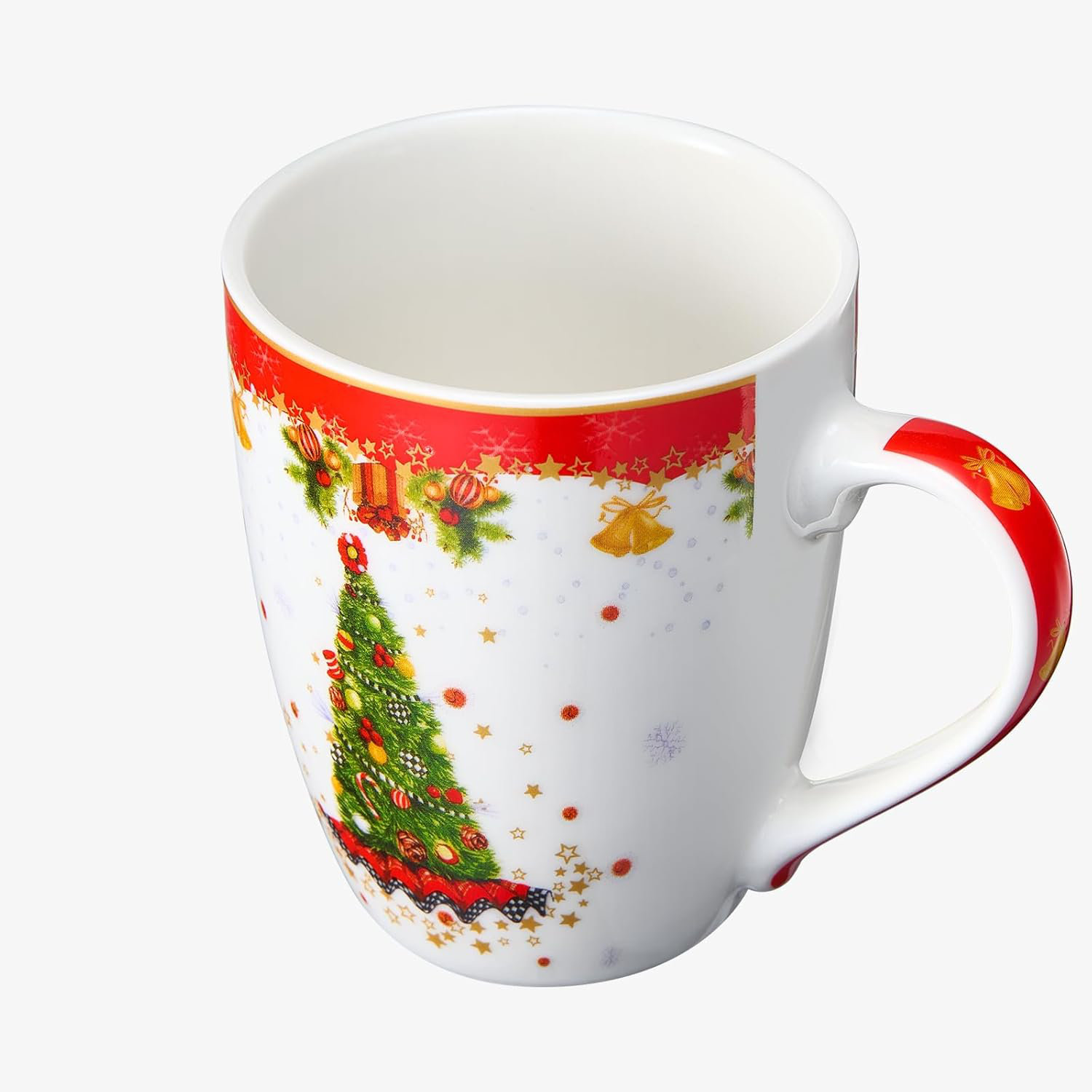 The Holiday Aisle® Christmas Tree Mug - Ceramic Microwave & Dishwasher ...