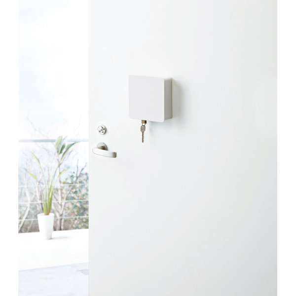 Yamazaki USA Yamazaki Home Square Magnetic Key Cabinet, Keychain Holder ...