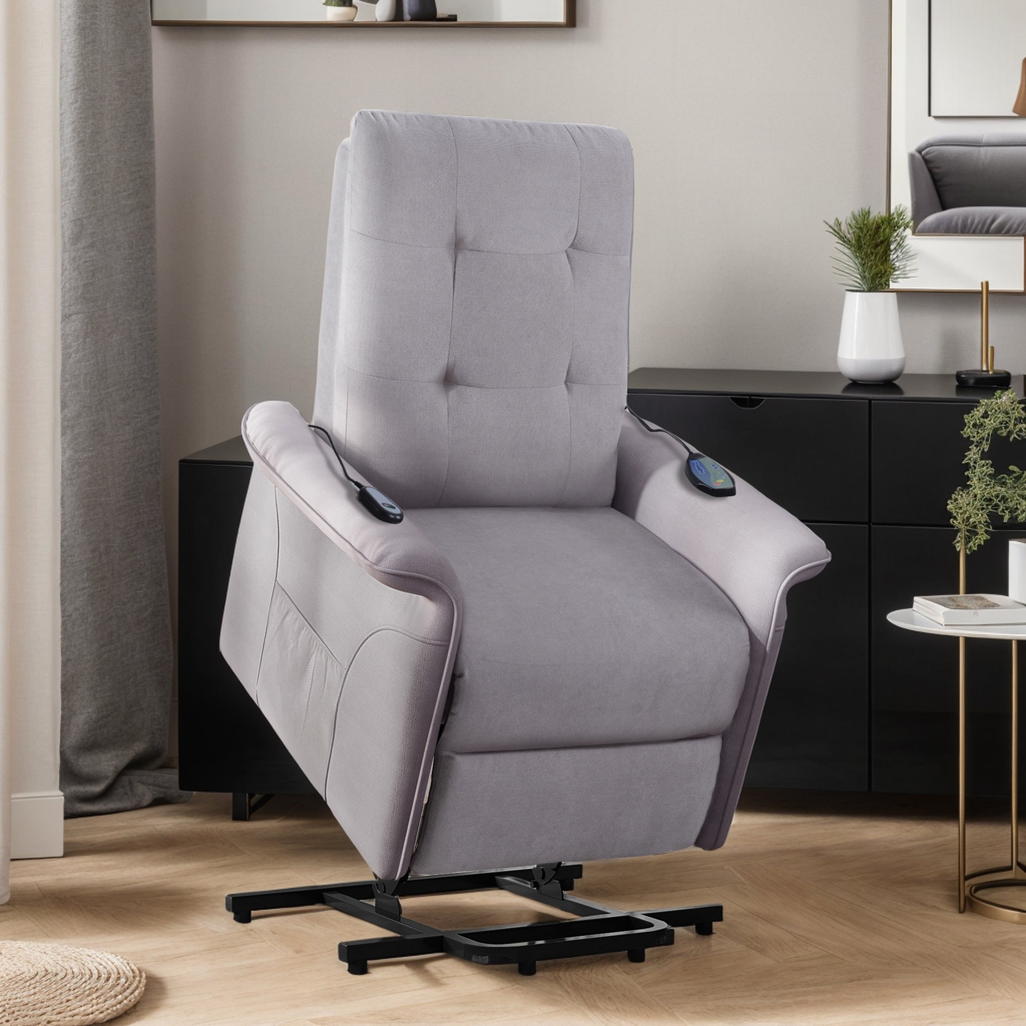 Latitude Run® Makenli Upholstered Recliner | Wayfair