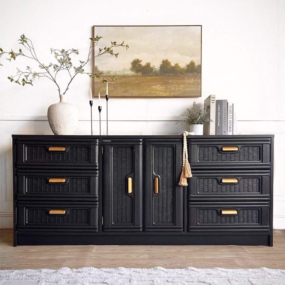 Latitude Run® American-style vintage decorative cabinet | Wayfair