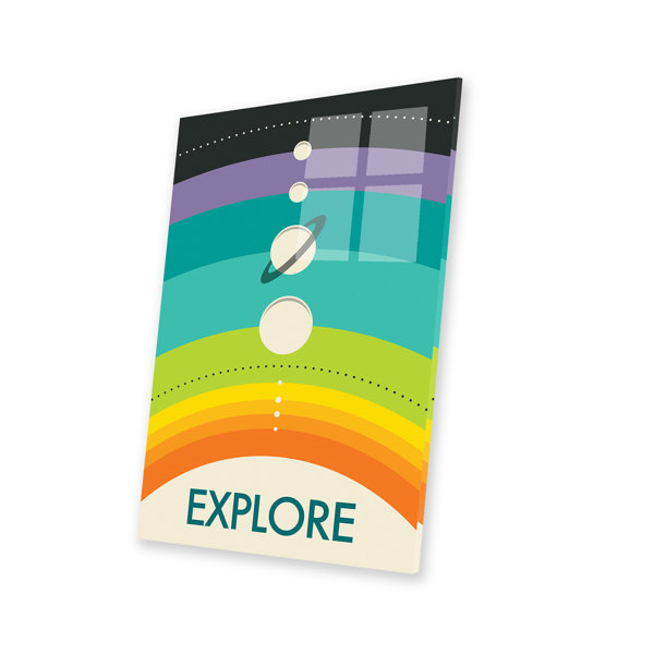 Ebern Designs Solar System On Plastic / Acrylic by Jazzberry Blue ...