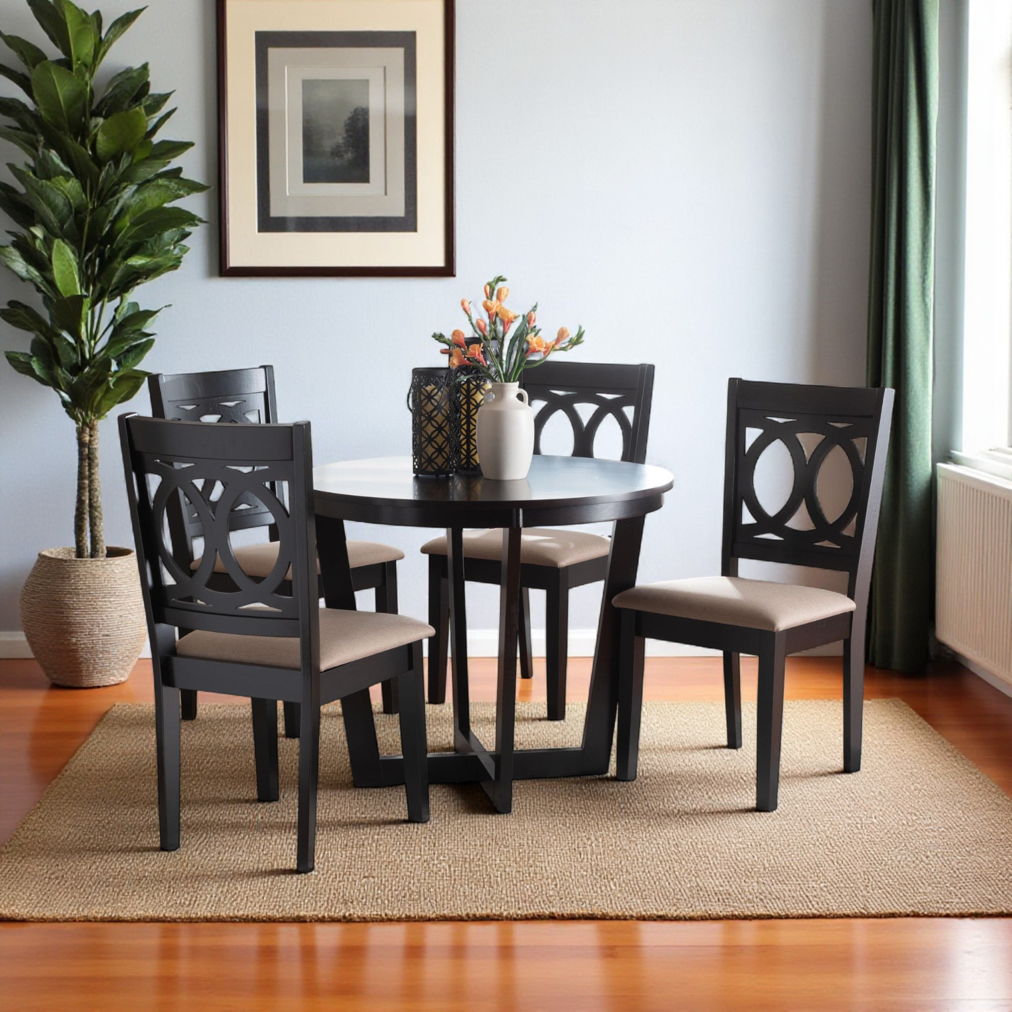 Lark Manor™ Corbett 5-Piece Dining Set Finished Wood | Wayfair