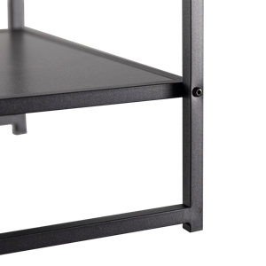 Williston Forge Hilton Dane 20'' Black Frame Side Table & Reviews | Wayfair