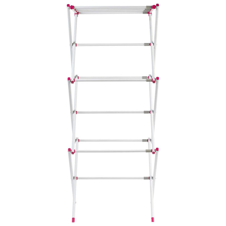 Rebrilliant Steel Foldable Accordion Drying Rack | Wayfair.co.uk