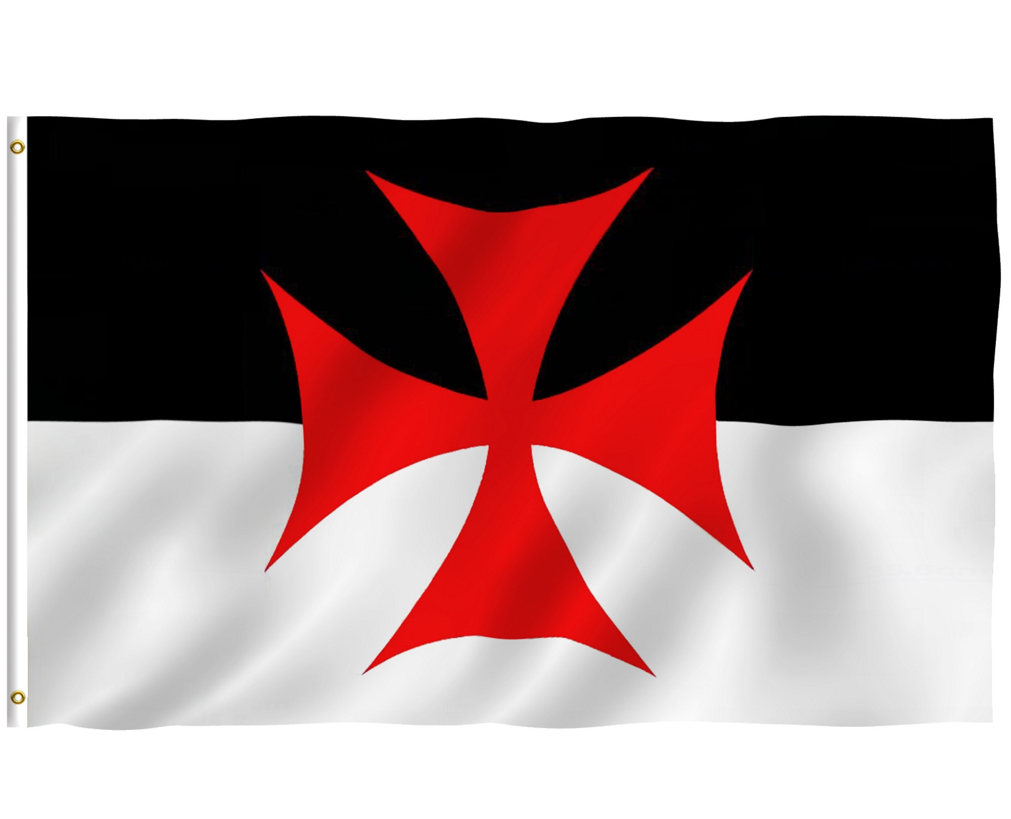 ANLEY Knights Templar Battle Roman Catholic Church Flags Polyester 36 x ...