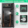 Besafety 12-15 Gun Cabinet, Quick Access Long Gun Safe For Home Rifles ...