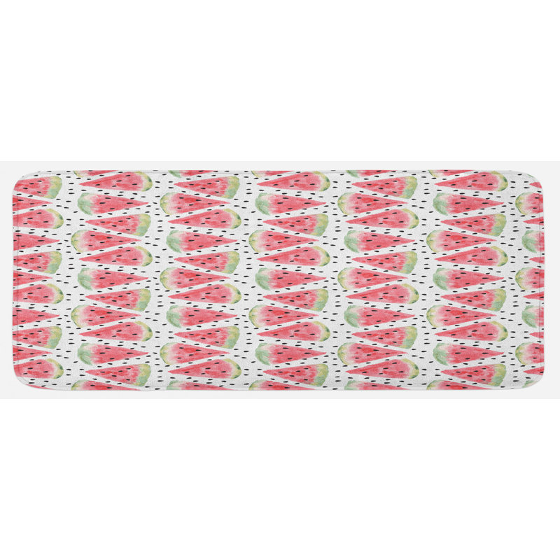 East Urban Home Watermelon Kitchen Mat | Wayfair