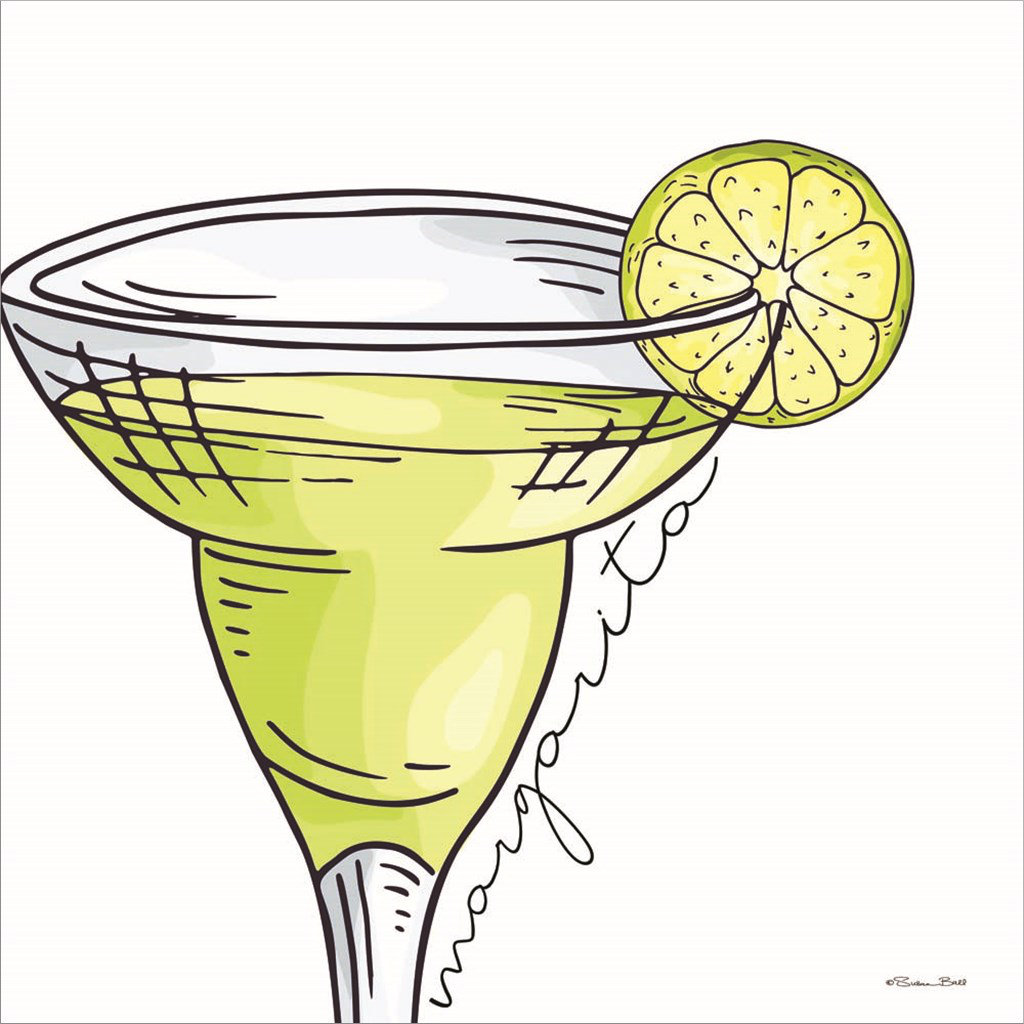 Red Barrel Studio® Margarita by Susan Ball - Wrapped Canvas Painting ...