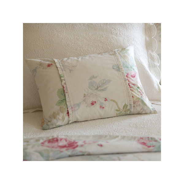Taylor Linens Shore Rose Cream Lumbar Pillow & Reviews | Perigold