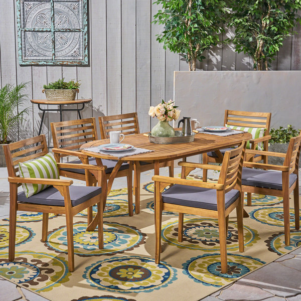 Oval Patio Dining Sets You'll Love | Wayfair